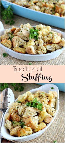 Traditional Stuffing - My Kitchen Craze