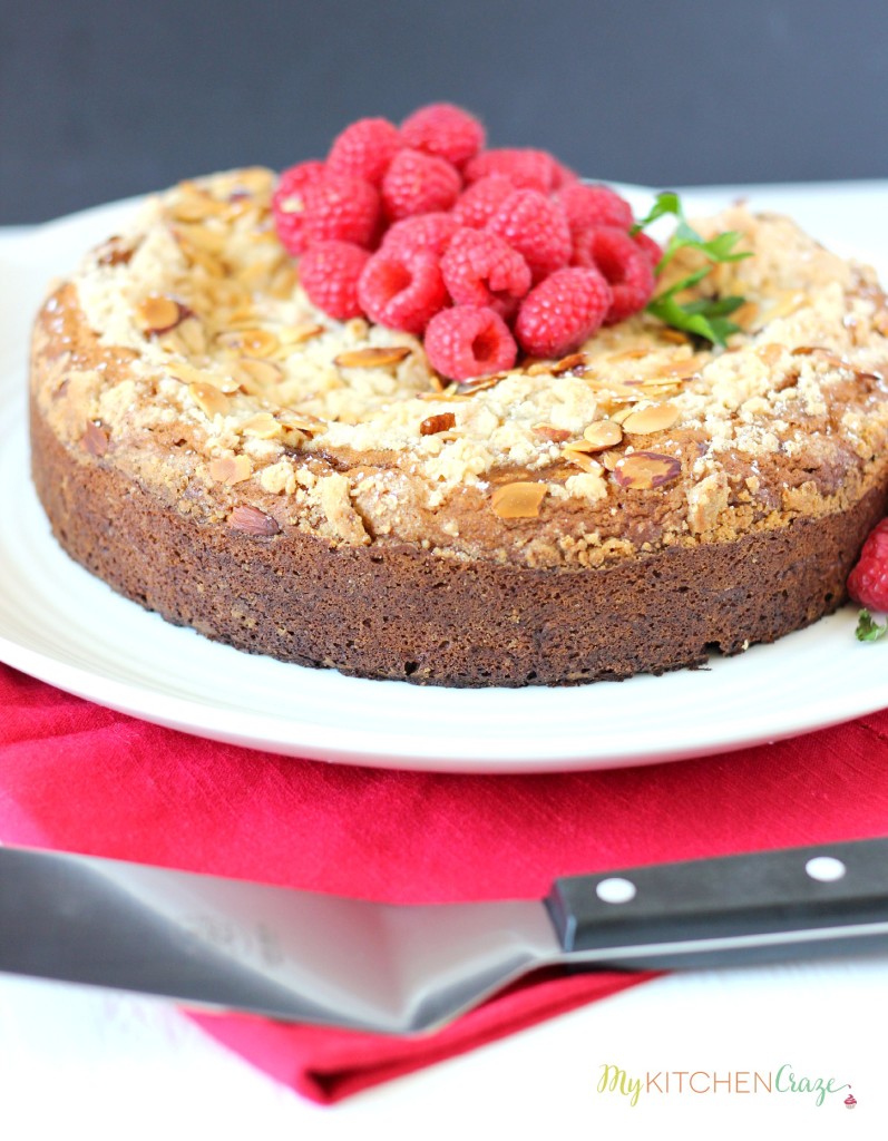 Raspberry Cream Cheese Coffee Cake - My Kitchen Craze