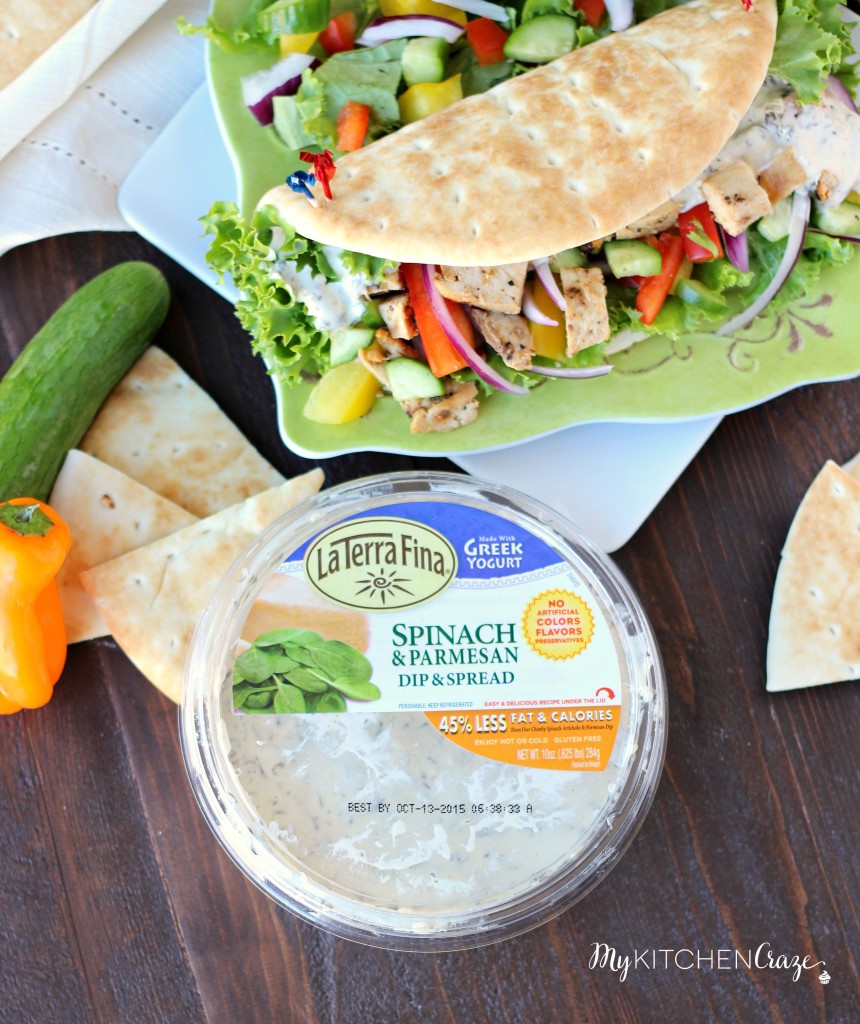 Chicken Pita Wraps - My Kitchen Craze