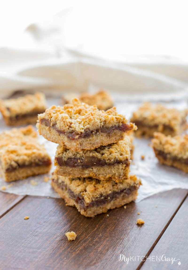 Date Bars - My Kitchen Craze