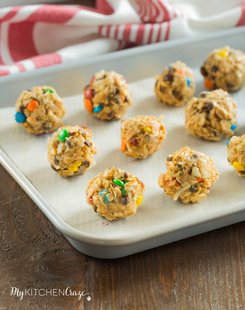 No Bake Oatmeal Snack Bites {Plus a Video} - My Kitchen Craze