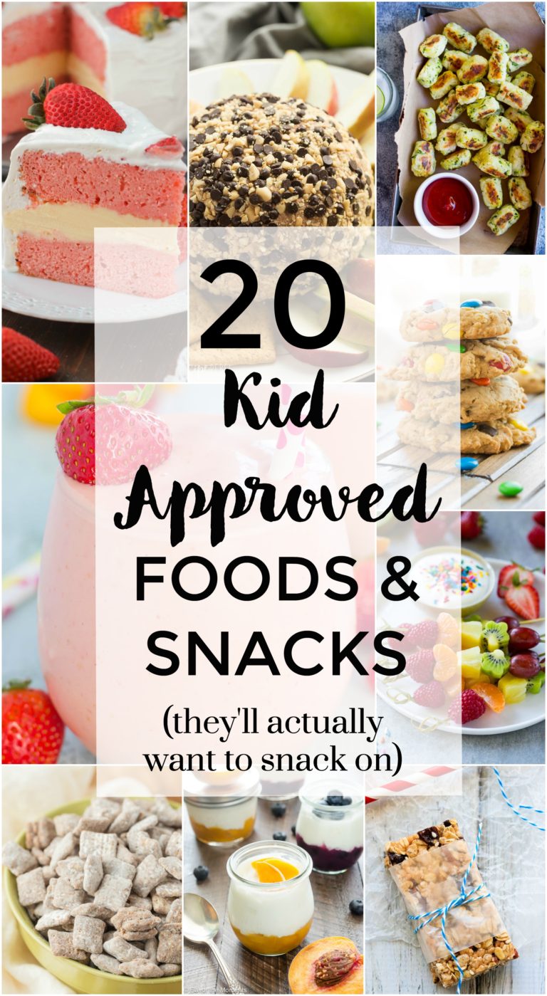 20 Kid Approved Foods & Snacks - My Kitchen Craze